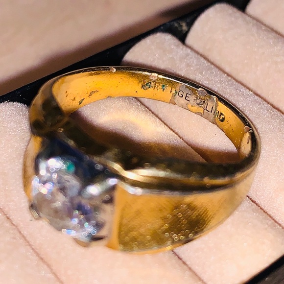Accessories | Lind Vintage Ring Mens Ring 14 Kt Hge | Poshmark